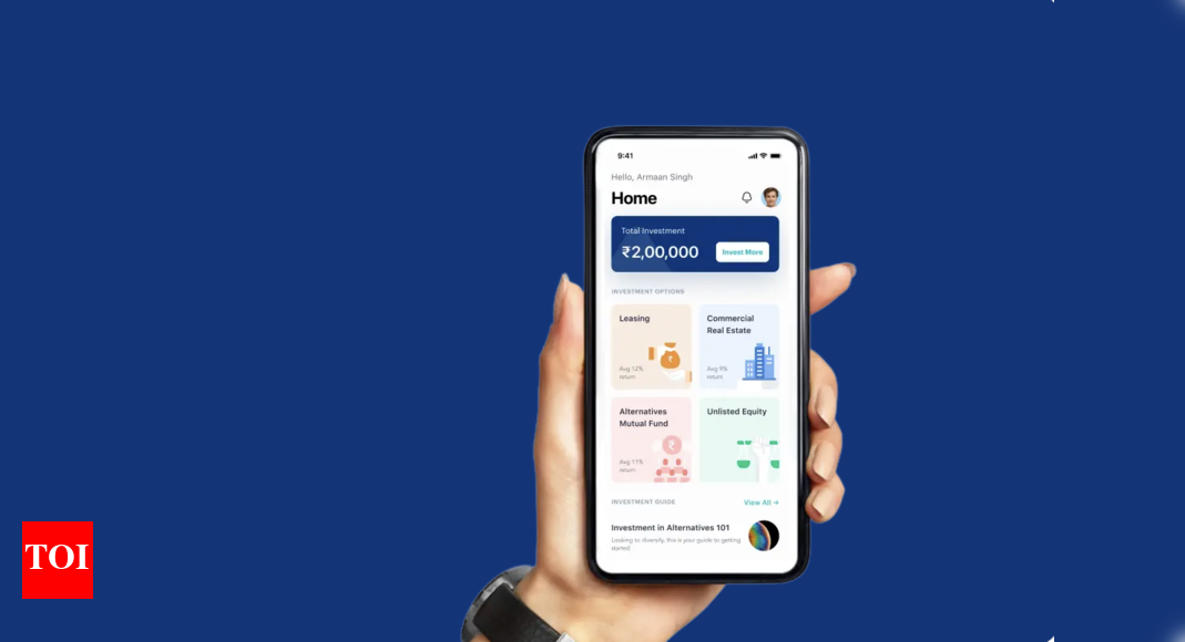 Grip Invest raises $10 million in Series B funding - Times of India