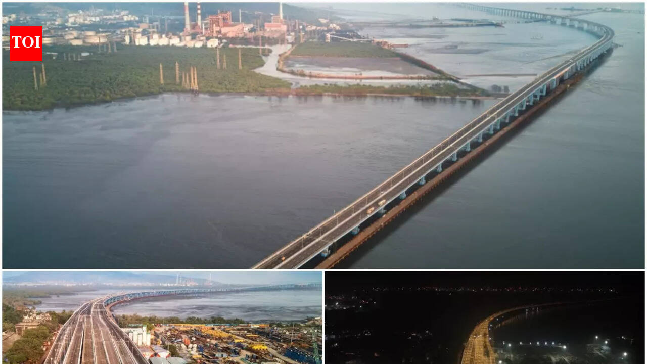 Photos: Mumbai Trans Harbour Link - Atal Setu, India’s longest sea ...