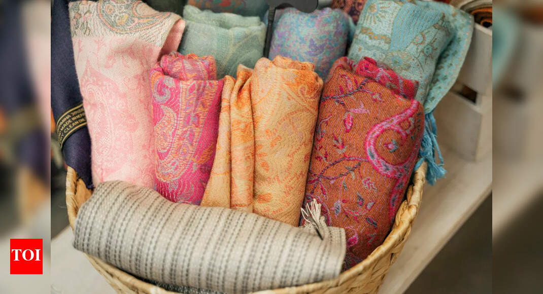5 kinds of shawls you must have in your closet - Times of India