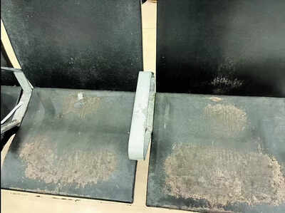 Inadequate Dirty Seats: Inadequate & Dirty Seats at Pune Airport ...