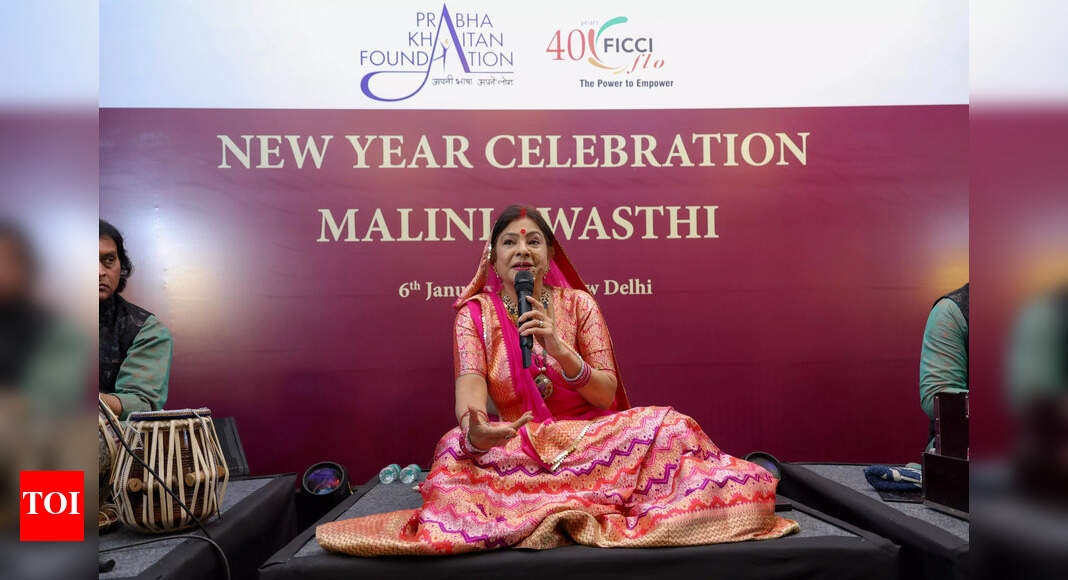 Malini Awasthi's enchanting performance steals spotlight at FICCI FLO's ...