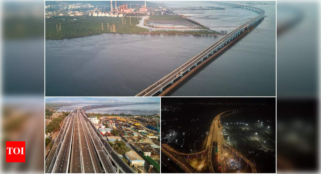 Atal Setu Bridge inaugurated: 8 biggest technologies used - Times of India