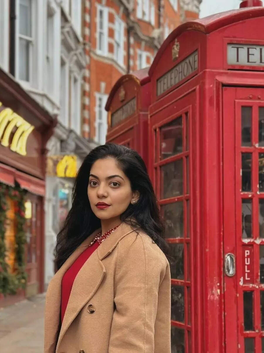 POV: You are Ahaana Krishna’s shutterbug in London | Times of India