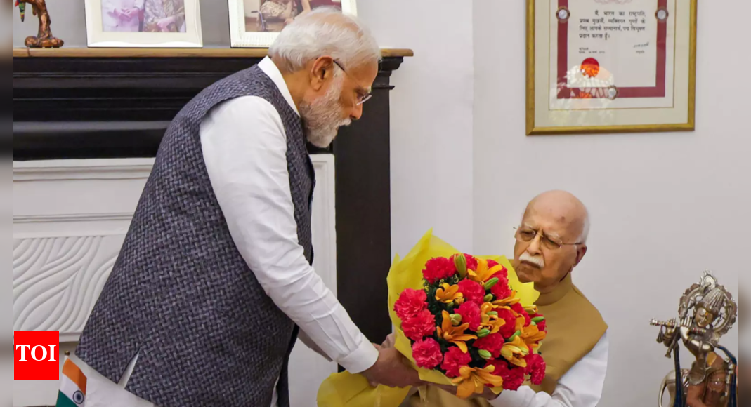 Lord Ram chose his devotee Modi to rebuild his temple: Advani | India ...