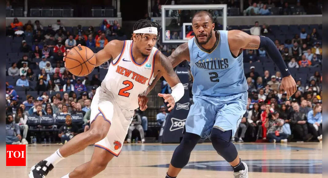 New York Knicks rally in 2nd half to beat short-handed Memphis Grizzlies | NBA News - Times of India