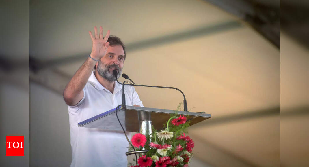 Rahul Gandhi pays homage at Khongjom War Memorial in Manipur | India ...