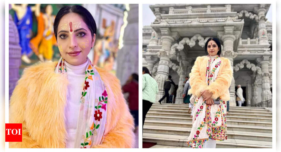 Exclusive - Anupama Solanki visits Vrindavan; says 'Visiting the place ...