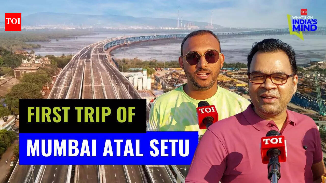 Mumbai Atal Setu is now open: Commuters react after taking their first ...