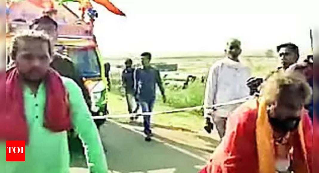 Ram Rath: Hermit pulls Ram Rath from Damoh to Ayodhya with braid Kanpur ...