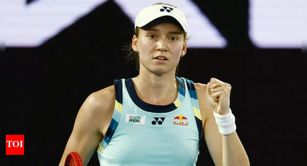 Third seed Elena Rybakina saves set points to survive at Australian ...