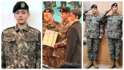 BTS' V Named 'Elite Trainee' of the '27th Training Regiment' for ...