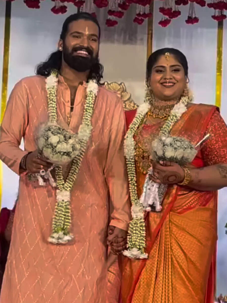 Bhagya Suresh's BIG wedding moments | Times of India