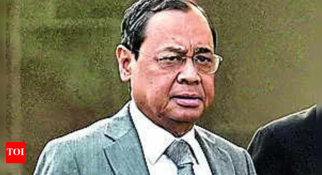 Assam's highest civilian award for ex-CJI Ranjan Gogoi | Guwahati News ...