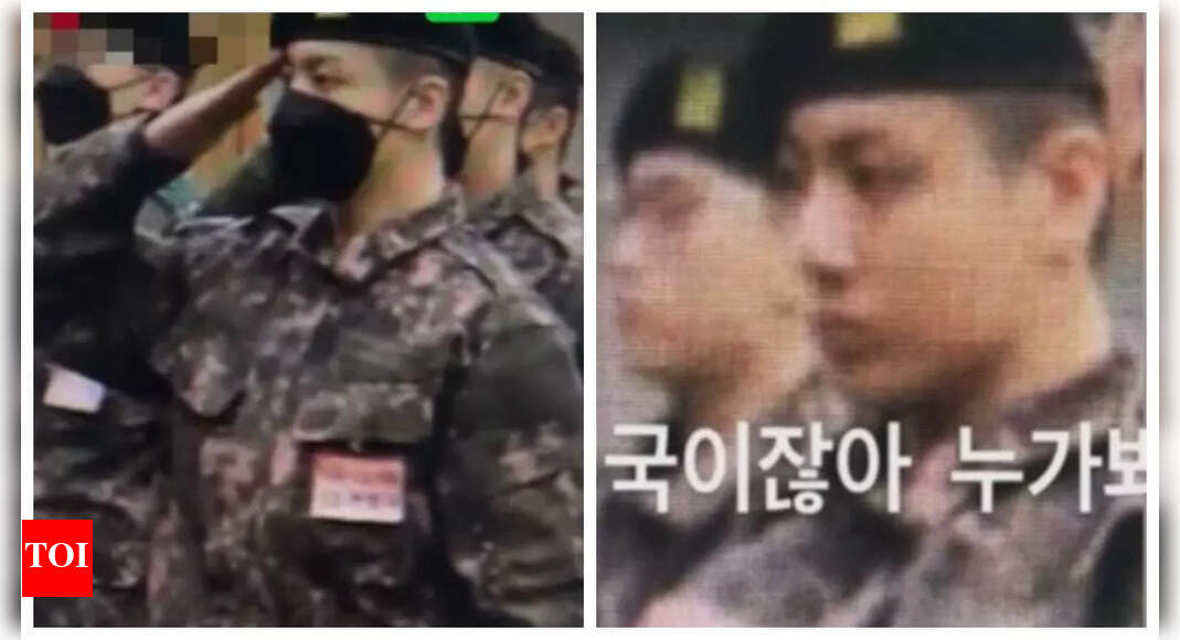 BTS star Jungkook completes military training; photos from ceremony ...