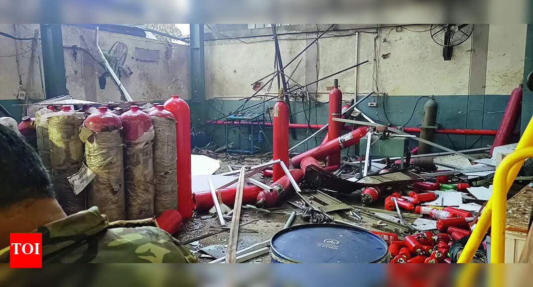 2 Workers Blown To Pieces In Cylinder Blast | Ghaziabad News - Times of ...