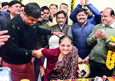 Sanjay Sharma: Sanjay Sharma takes charge as forest minister in Jaipur ...