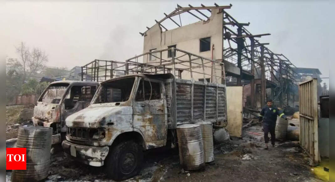 1 killed, 4 injured due to explosion at chemical company in Badlapur ...