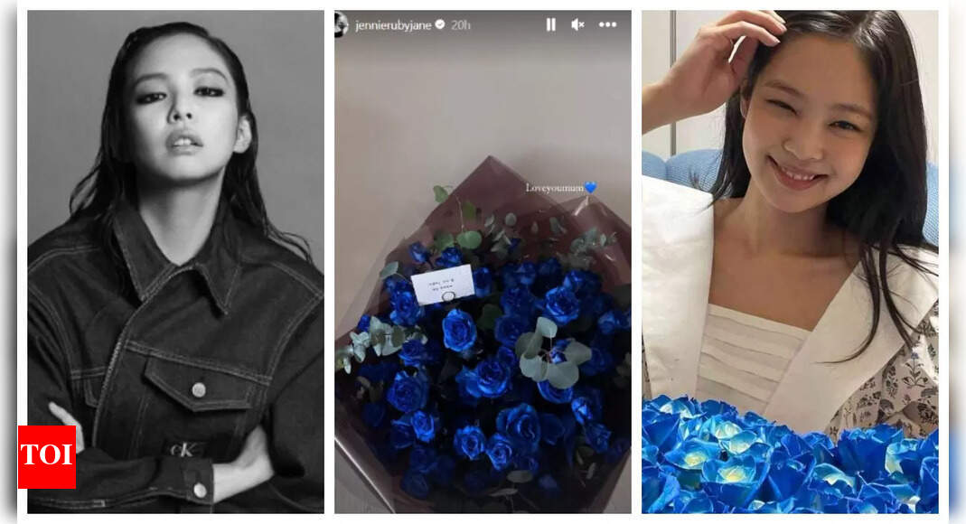 Jennie's mother keeps up the 'blue roses' tradition for the BLACKPINK ...