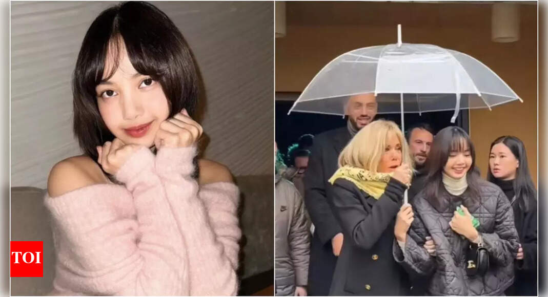 Blackpink's Lisa and France's First Lady Brigitte Macron make heads ...