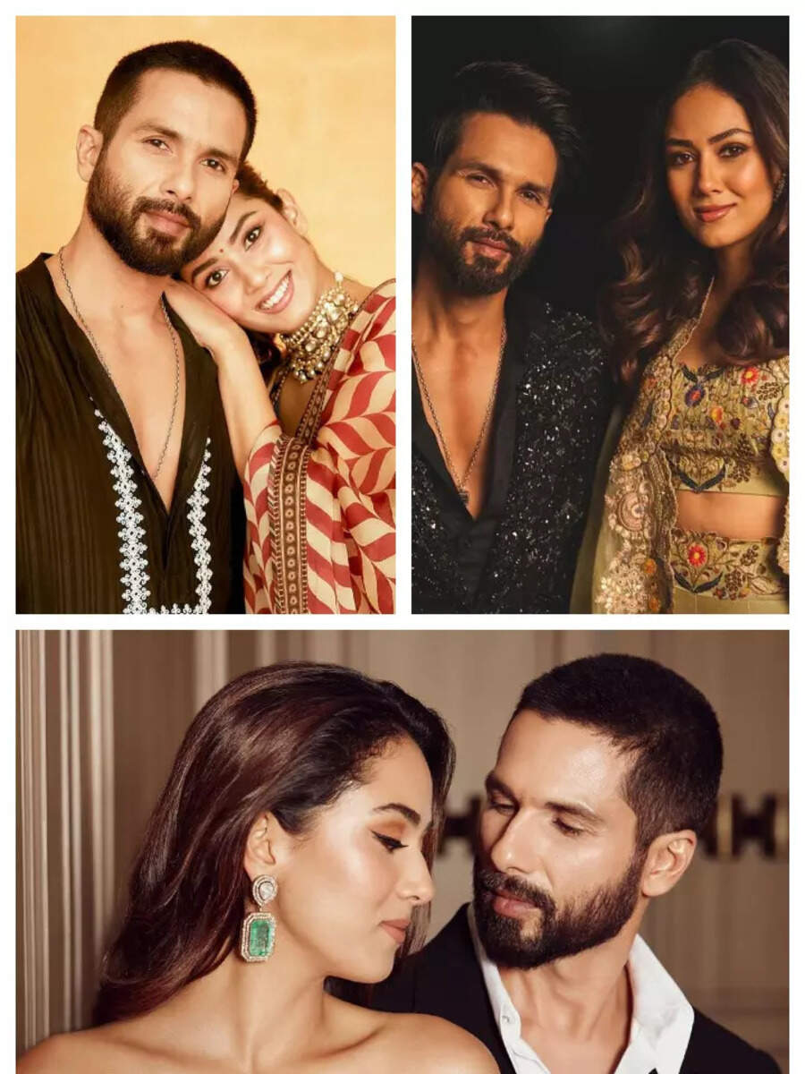 11 times Shahid Kapoor-Mira Rajput doled out style goals | Times of India