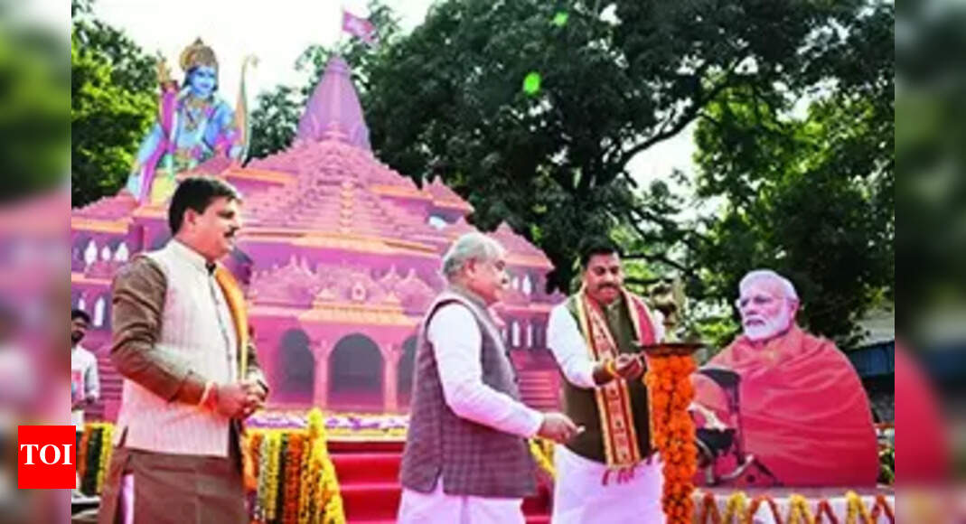 Expert Panel For Ram Path Devpt Soon: Cm | Bhopal News - Times of India