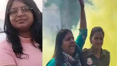 Parliament breach accused Neelam Azad denied bail | India News - Times ...