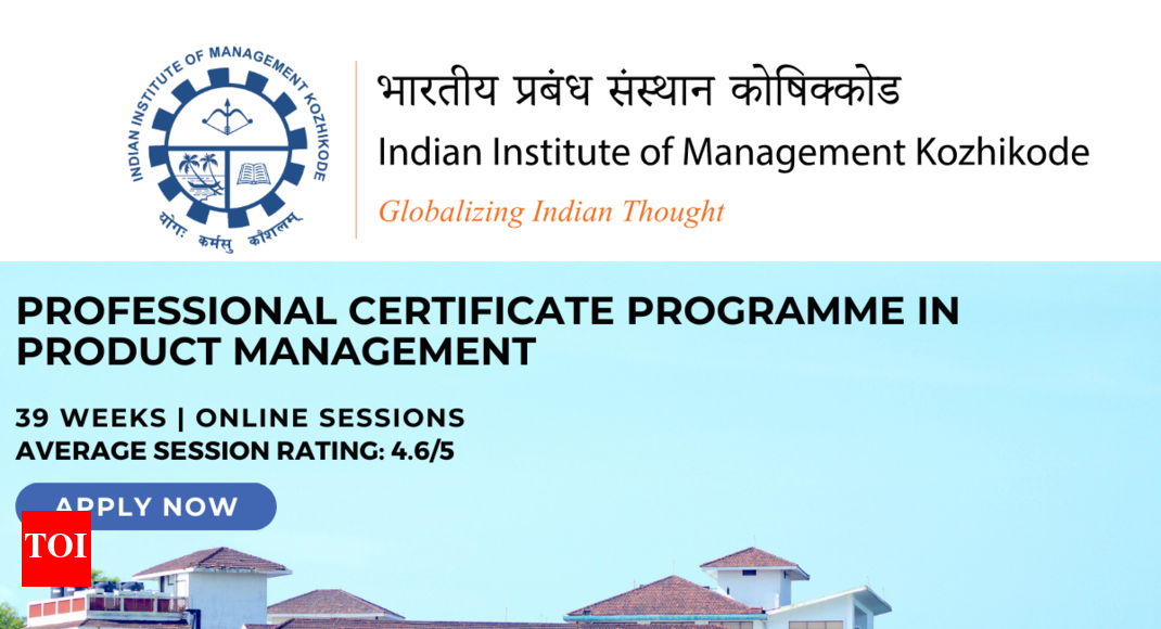 IIM Kozhikode’s Professional Certificate Programme in Product Management