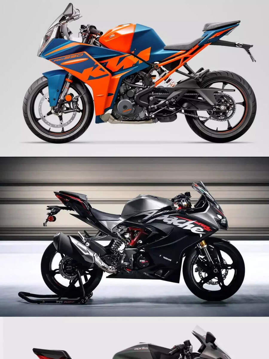 5 Best Handling Bikes Under Rs 4.5 Lakh, KTM RC 390, Aprilia RS457, TVS ...