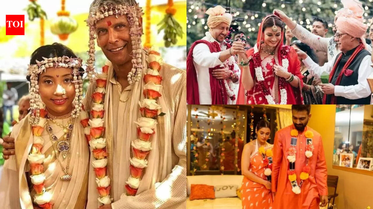 Bollywood Celebs Who Choose Wacky Style for Their Wedding!