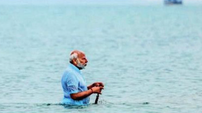 At Rameswaram, feet of India, PM Modi starts final journey to open Ram ...