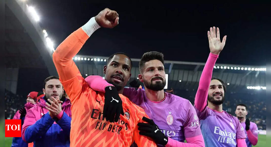 AC Milan snatch late win over Udinese after Mike Maignan faced racial ...