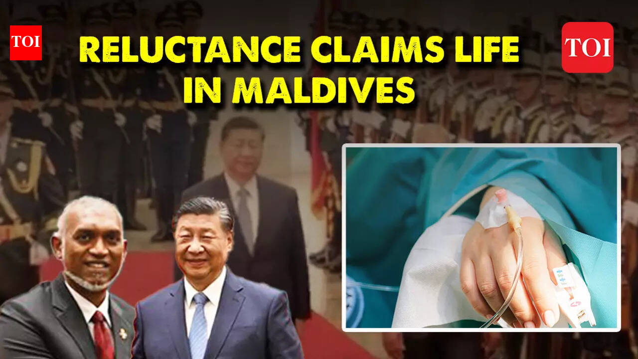 Tragic death in Maldives as reluctance of Muizzu govt to use Indian ...