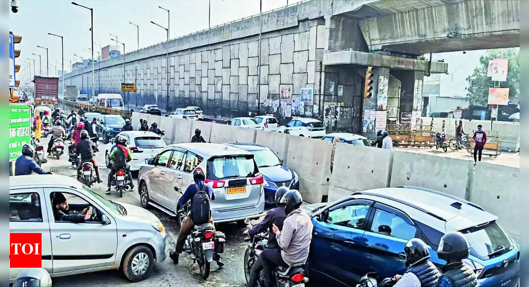 Prepare for Traffic Chaos on 200-feet Bypass | Jaipur News - Times of India