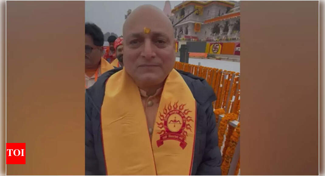 Emotional Manoj Joshi: Ram Rajya has begun - Ram Mandir Pran Pratishtha ...