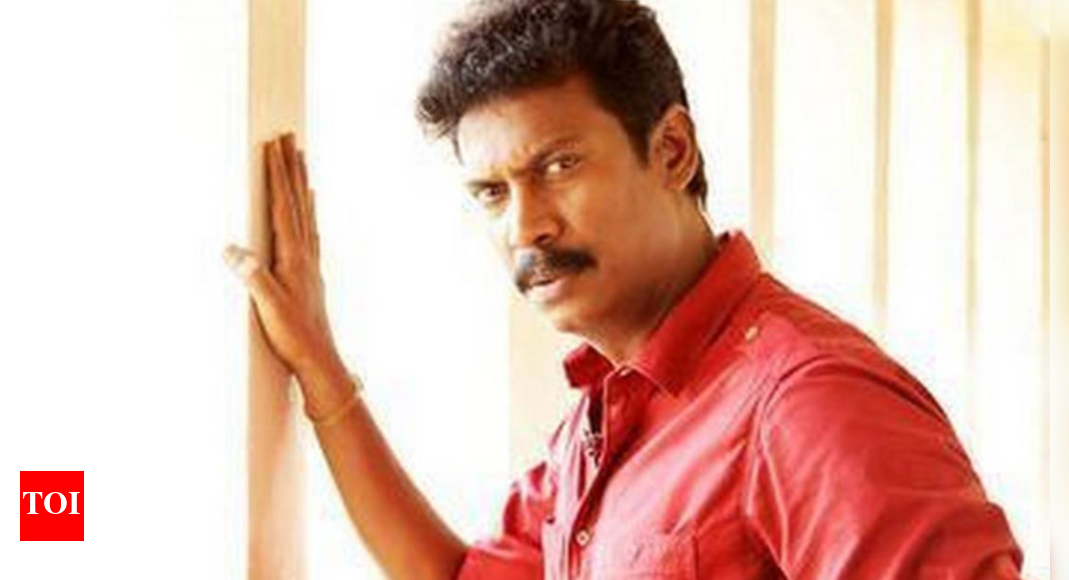 Dynamic duo Samuthirakani and Dhanraj unveil 'Ramam Raghavam' | Telugu ...