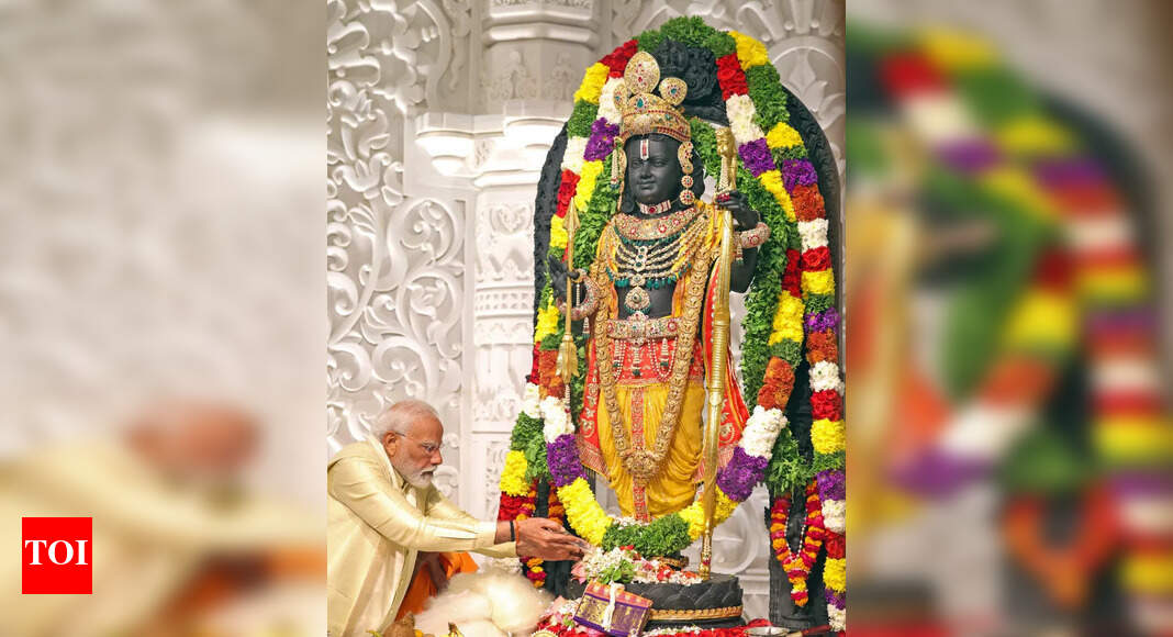 Ram Lalla Idol Consecration in Ayodhya | PM Modi Leads the Event ...