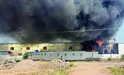 Cardboard Factory: Cardboard Factory Fire Incident in Manmad | No ...