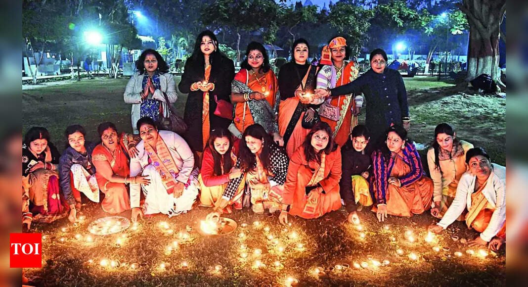 Religious Fervour: Religious Fervour Grips City As Idol Of Ram Lalla ...