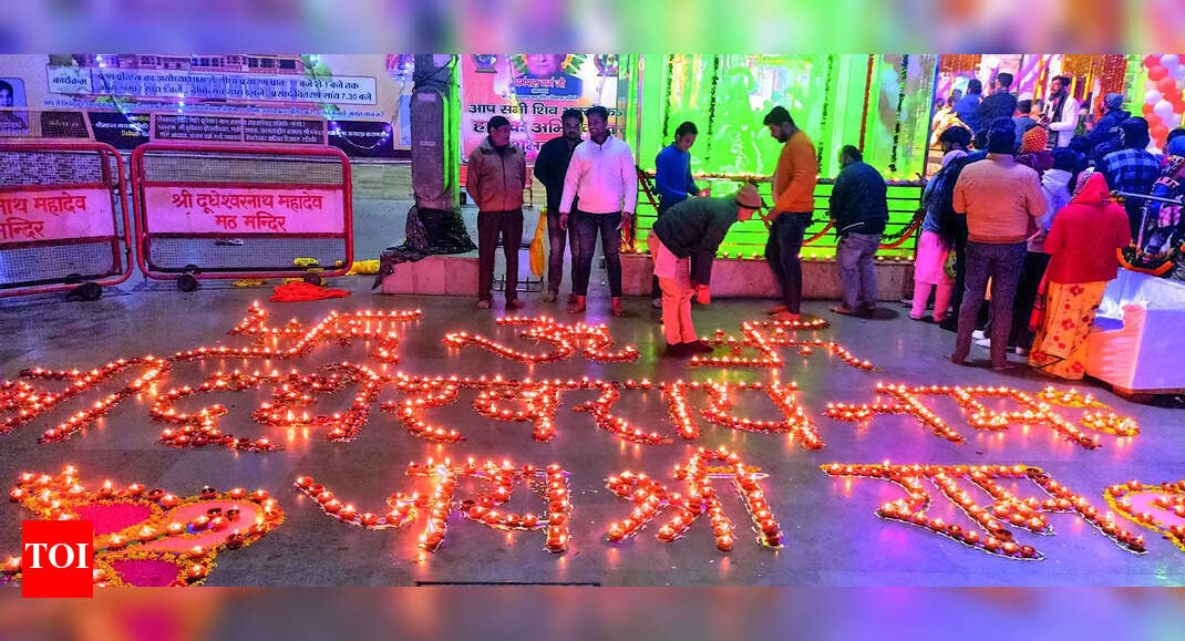 Ram Temple: Temples Lead Celebrations for Ram Temple Consecration in ...