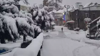 Himachal Weather: Snowfall likely in Himachal Pradesh from January 25 | Shimla News - Times of India