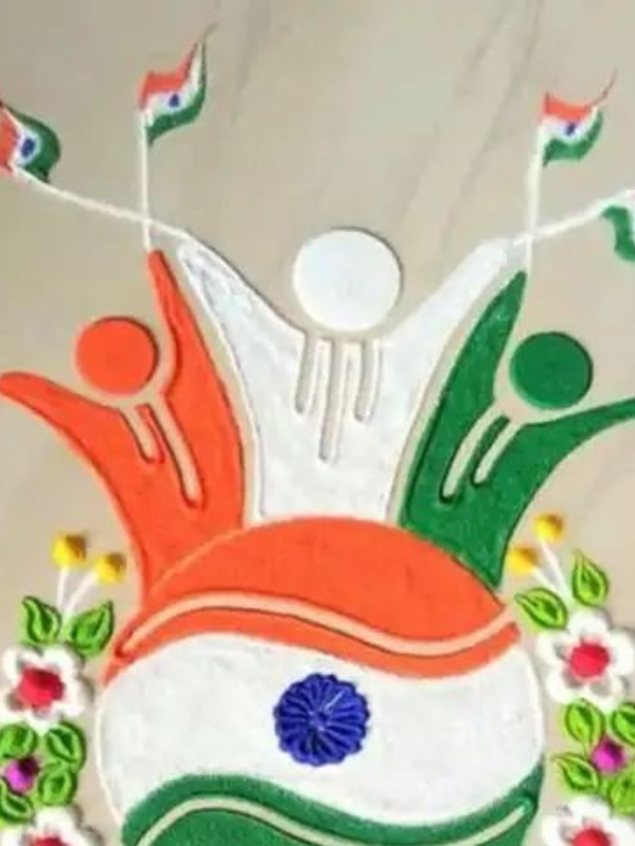 Republic Day 2024 Rangoli Design Ideas For Home And Office | Times Now