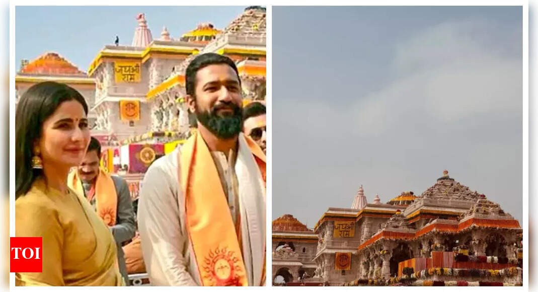 Vicky Kaushal is 'blessed’ as he shares new pictures from Ayodhya Ram ...