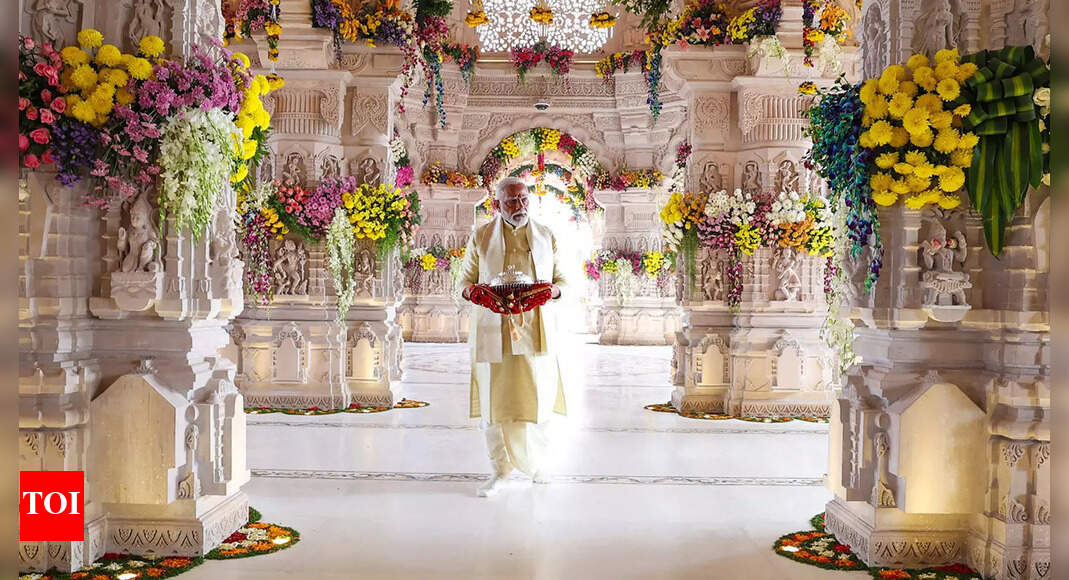 Can Ram Mandir halo deliver a hat-trick for Modi? | India News - Times ...