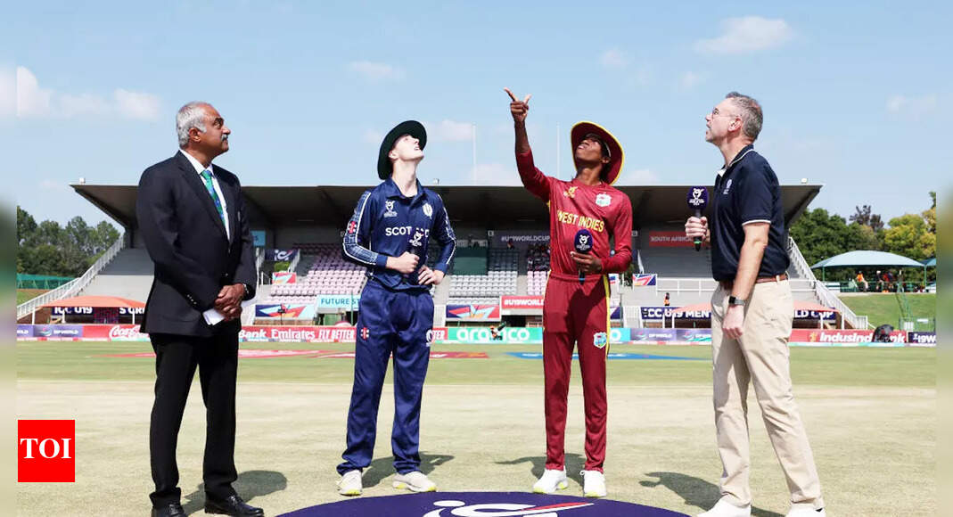 West Indies U19 vs Scotland U19 Live Score, ICC Under 19 World Cup 2024 ...