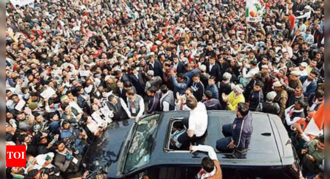 Rahul Gandhi Nyay Yatra: After many twists & turns, Rahul Gandhi's Bharat Jodo Nyay Yatra set to ...