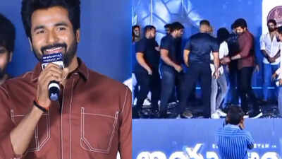 Sivakarthikeyan's reaction wins hearts as a fan abruptly enters the ...