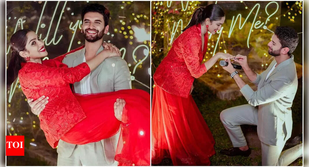 Swasika Vijay and Prem Jacob: A Love Story from Shooting Set to Beach ...