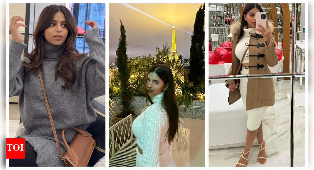 Suhana Khan shares postcard-worthy pictures from Paris; Ananya Panday ...
