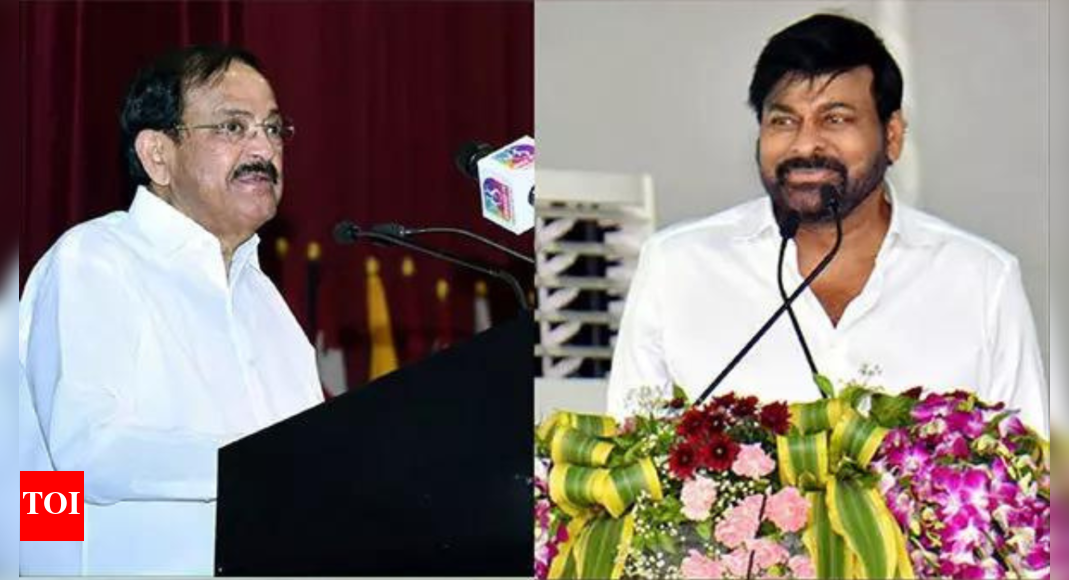 Former Vice President Venkiah Naidu and Actor Chiranjeevi nominated for ...