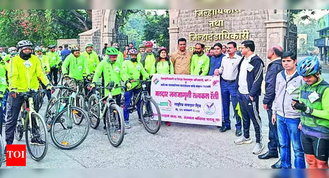 Cycle Rally: District Admin Holds Cycle Rally, Appeals People Come Out ...